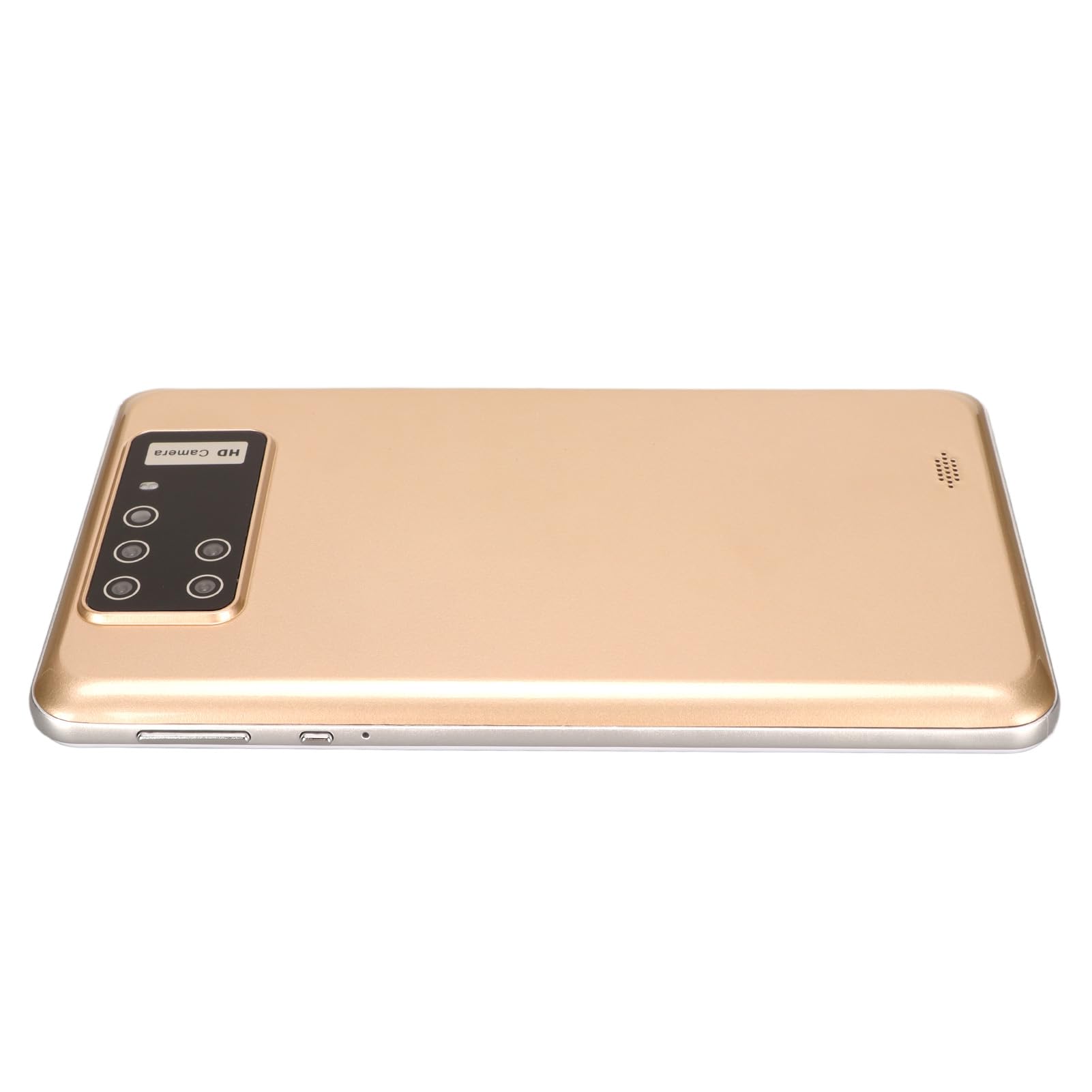 7 Inch Tablet, 32GB Tablet Gold Color 4GB 32GB 100‑240V for Music (US Plug)