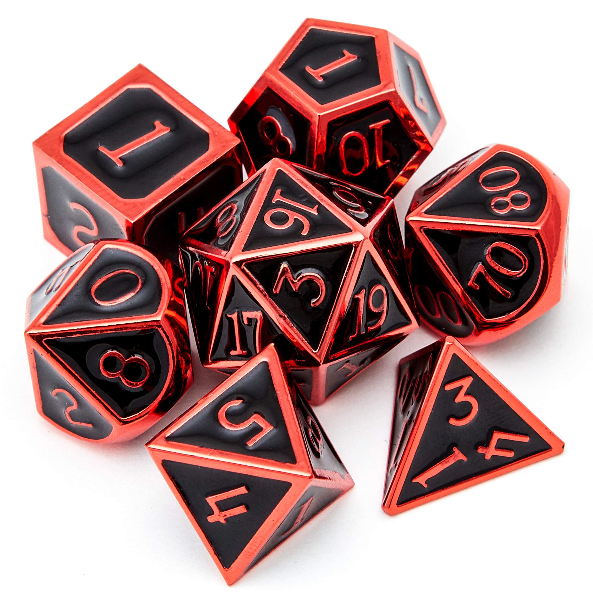 DND Dice Handmade Resin Sharp Edge D&D dice Set for Dungeons and Dragons RPG dice Beautiful Interior refractive Surface Wonderful and Unusual