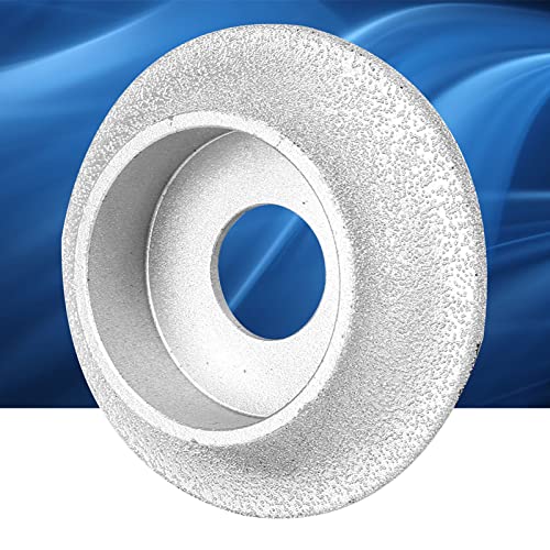 7.3cm Grinding Wheel for Angle Grinders, Brazed Diamond Grinding Wheel Stone Grinding Disc Concave Abrasive Wheel for Stone Marble Ceramic (French Grinding Wheel 1.5)