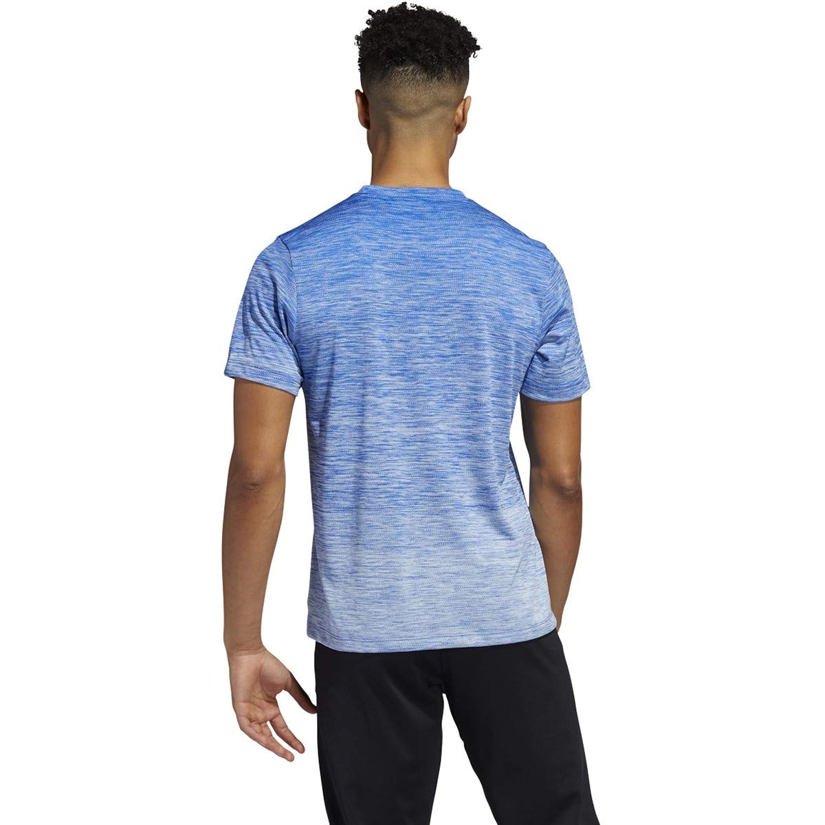 adidas Men's Gradient Tee Glory Blue Medium