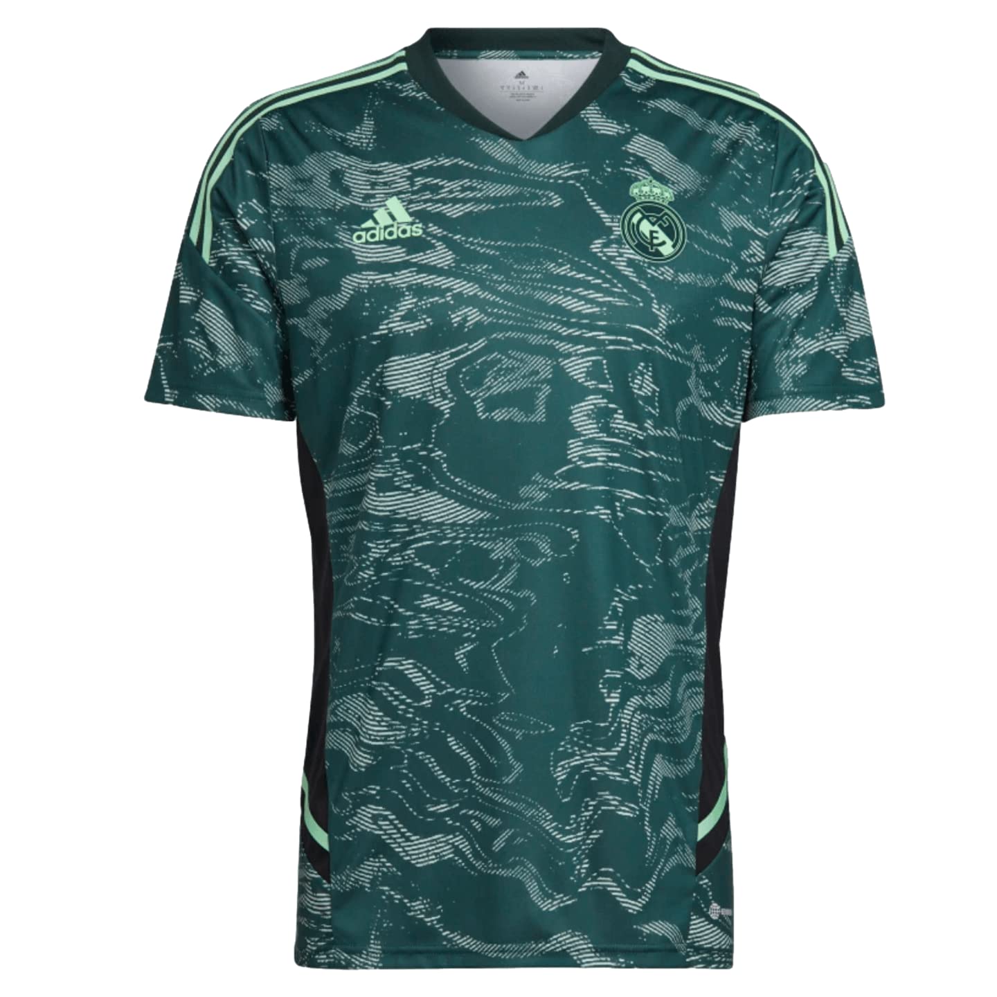 adidas Men's Soccer Real Madrid 22/23 Euro Training Jersey (as1, Alpha, x_l, Regular, Regular, Green)