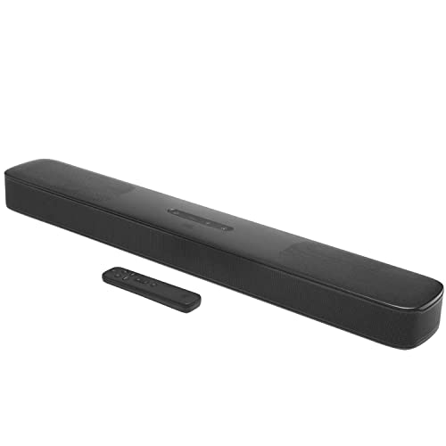 JBL Bar 5.0 MultiBeam 250W Virtual 5-Channel Soundbar - Dolby Atmos Compatibility, 802.11AC WiFi, Bluetooth 4.2 Connectivity, HDMI eARC, Voice Control
