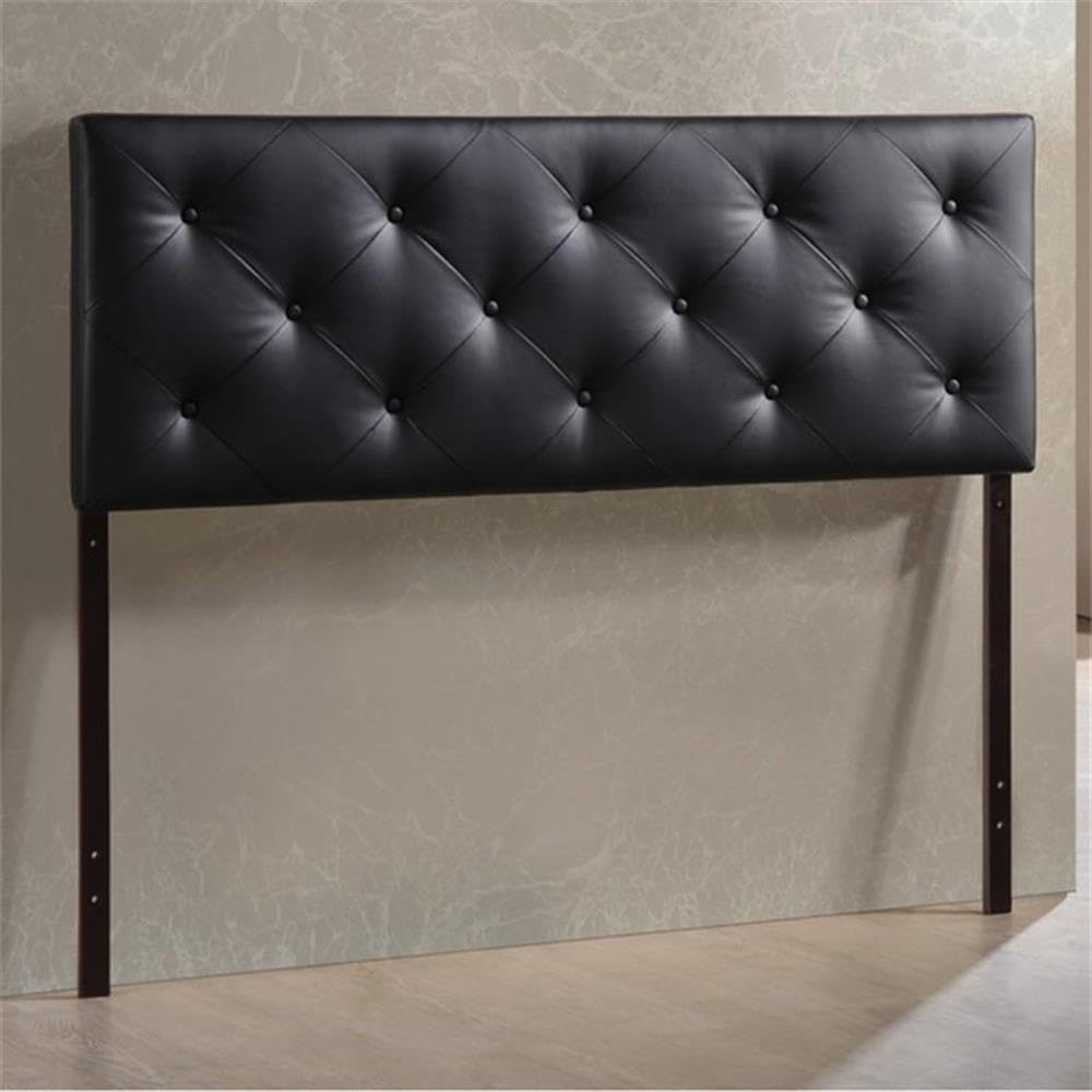 Baxton Studio Bedford Headboard, Black, Full