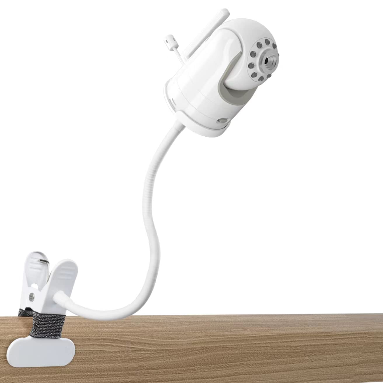 Akoemxeeo 360 Degree Rotating Baby Monitor Mount, Compatible with DXR-8 and DXR-8 PRO, White
