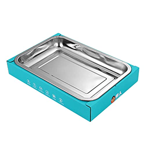 Airshi Charcoal Grill, Compact Detachable Single Use Outdoor BBQ Smoker Grill (Light Blue (containing 30 Charcoal))