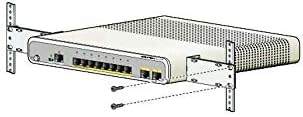 RW RoutersWholesale - Rack Mount Kit 3560/2960 19in Compatible with Cisco RCKMNT-19-CMPCT=