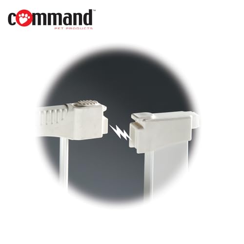 Command Pet Custom Fit Gate, 29.5", White (PG5300)