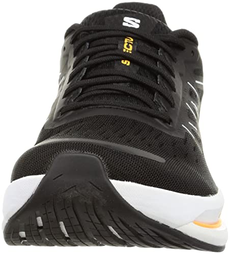 Salomon Spectur Running Shoes - Men's - Black/White/Blazing Orange, US 10.5 M