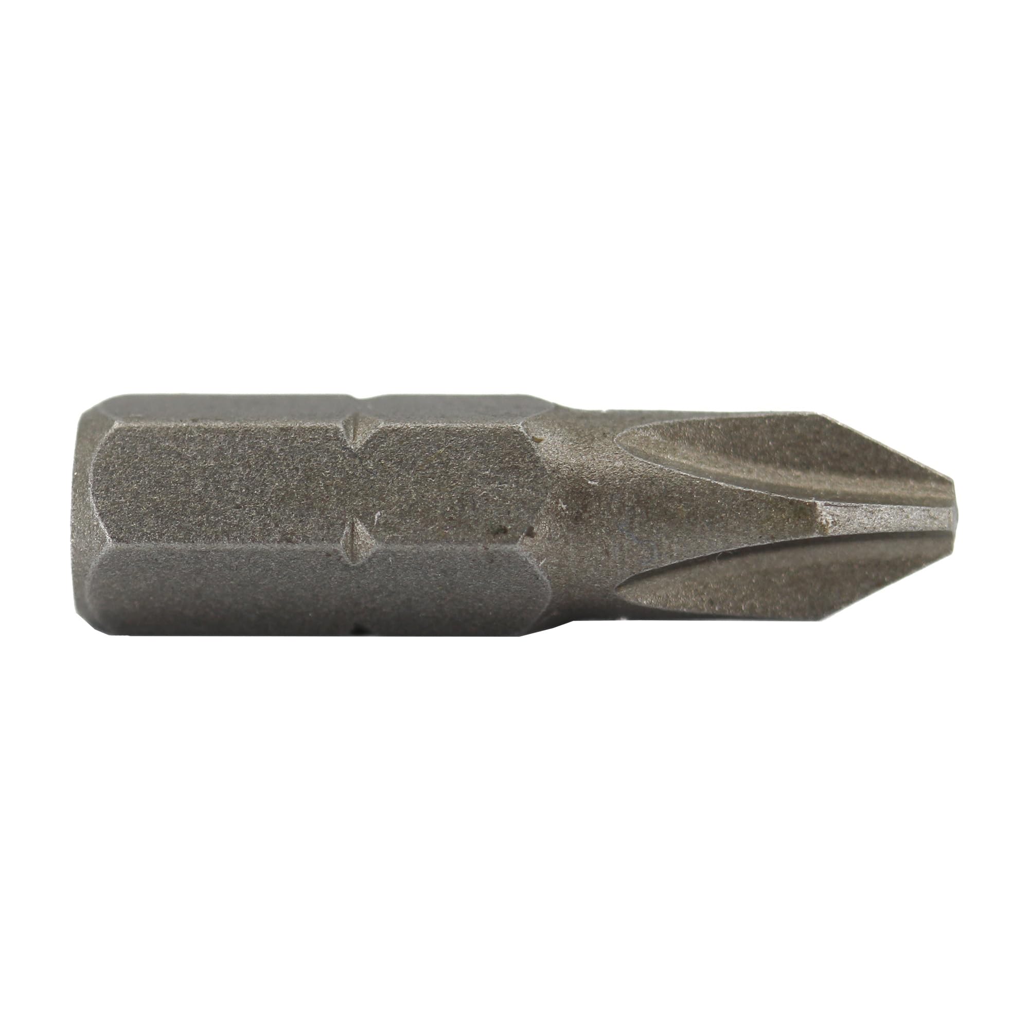 Drill America INS Series Phillips Drive Insert Bit, 1/4" Hex Shank, P3 Size, 1" Length (Pack of 50) - INS27022P50