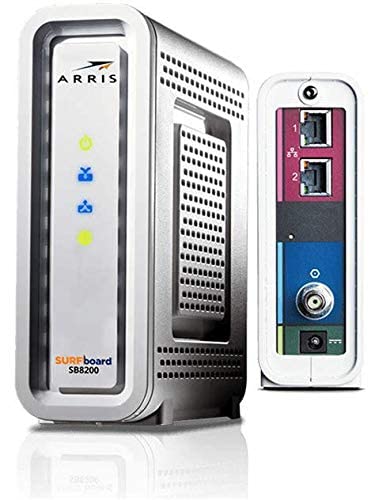 ARRlS SB8200 Surfboard Cable Modem Docsis 3.1 Gigabit Cable Modem Works with COX, Xfinity, Spectrum and Many Other (Renewed)