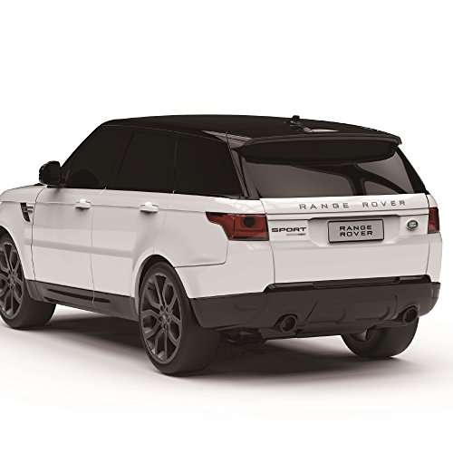 CMJ RC Cars Range Rover RC Remote Control Car Sport White 2.4Ghz 1:24 Scale. Great Kids Play Toy Auto
