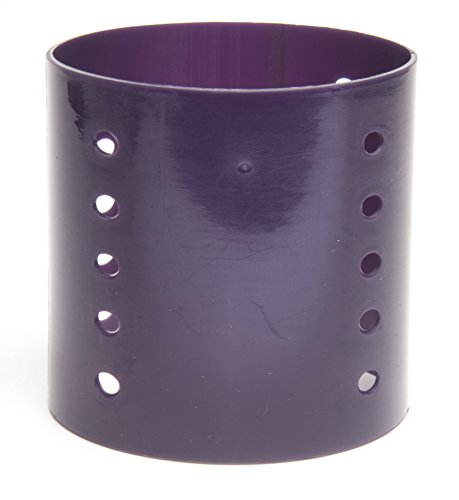 Diane Magnetic Rollers Pack of 6 Hair Rollers for Women and Girls Diameter 3 Inch Purple, 6 Count (Pack of 1)