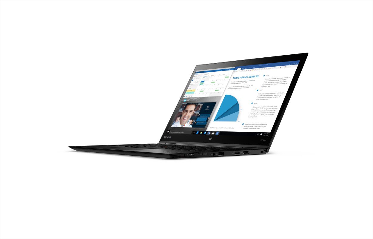 Lenovo ThinkPad X1 Yoga Multimode Ultrabook - Windows 10 Pro - Intel i7-6600U, 1TB SSD NVMe-PCIe, 16GB RAM, 14" WQHD IPS (2560x1440) Touchscreen w/Pen Input, Fingerprint Reader, Thin & Light