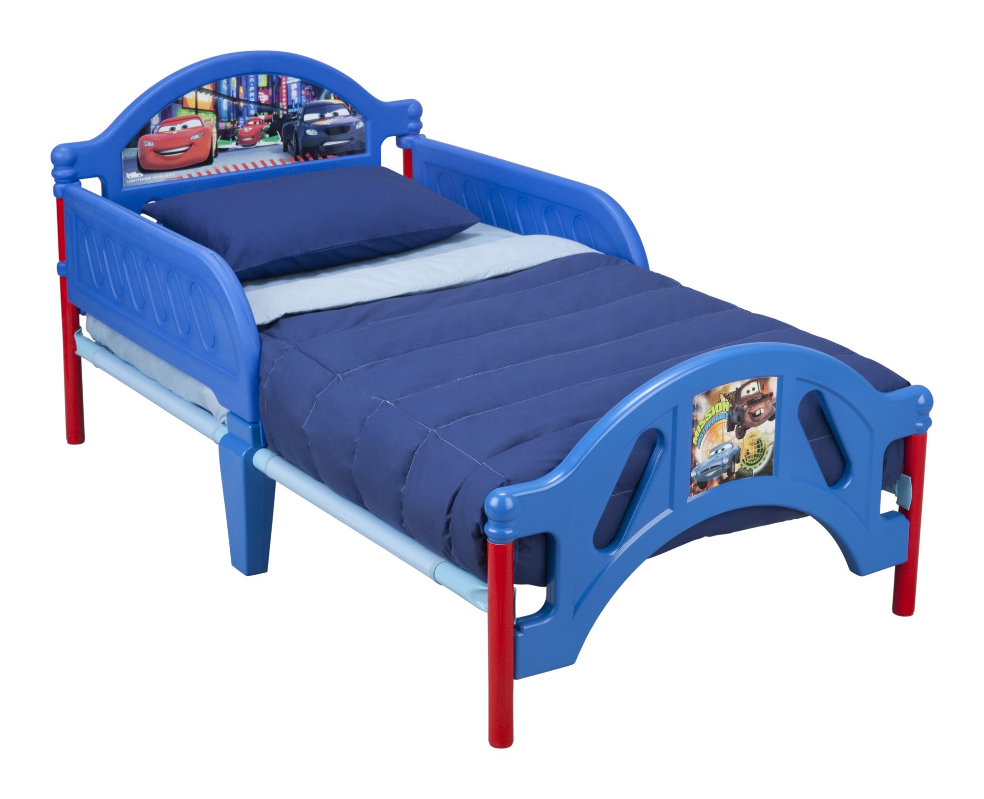 Delta Children Plastic Toddler Bed, Disney/Pixar Cars