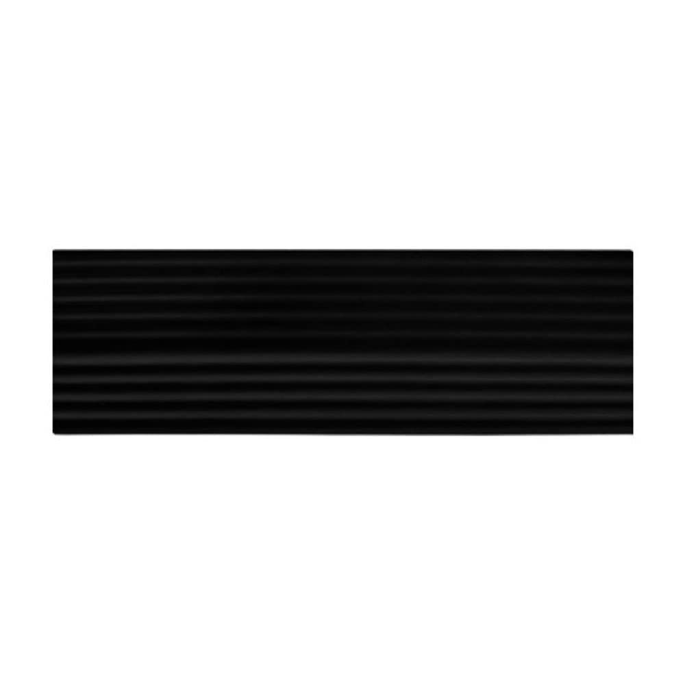 Odashen Threshold Bars Climbing Mat Step Ramp Strip Kits for Ecovacs, for Xiaomi Roborock Vacuum Cleaner Replacement Parts (Black)