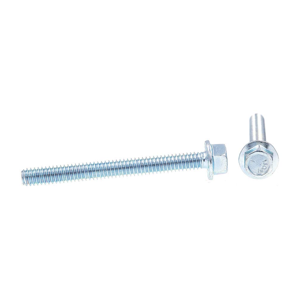 Prime-Line 9090760 Serrated Flange Bolts, 1/4 In.-20 X 2-1/2 In., Zinc Plated Case (25 Pack)