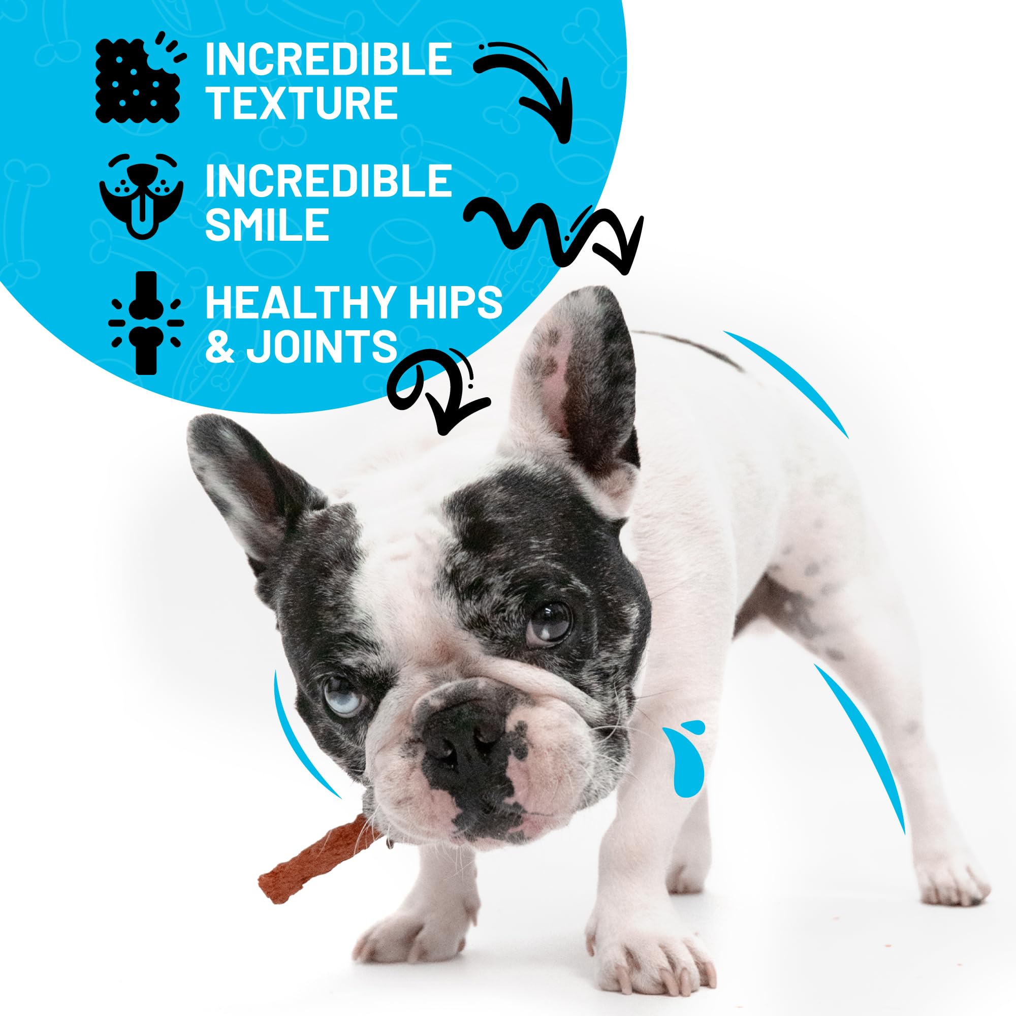 Sitka Farms Happy Tails Pack Crunchy Beef Sticks for Dogs 5 Inch (50 Pack) & Extra Large Bully Sticks 6 Inc (10 Pack) - All-Natural Dog Treats and Chews - for Small, Medium and Large Dogs
