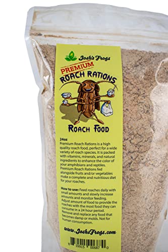 Josh's Frogs Roach Rations Premium Roach Food (24 oz)