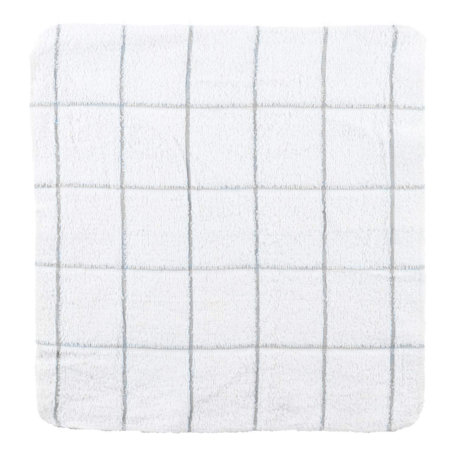 Arkwright Cotton Dishcloths Kitchen Towels Bulk - (Pack of 12) Absorbent Terry Tea Towels, Dish Washing Cloths for Cooking, Drying Dishes, and Cleaning, 12 x 12 in, Grey