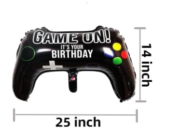 8 foil balloons, birthday party decorations for boys and girls