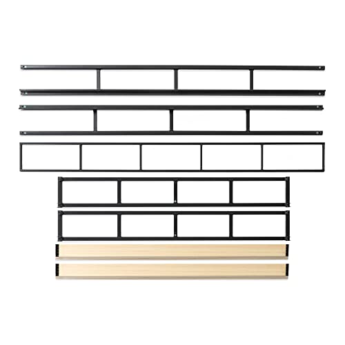 Best Price Mattress 7.5 Inch Metal Box Spring Mattress Support with Wood Slats, Full