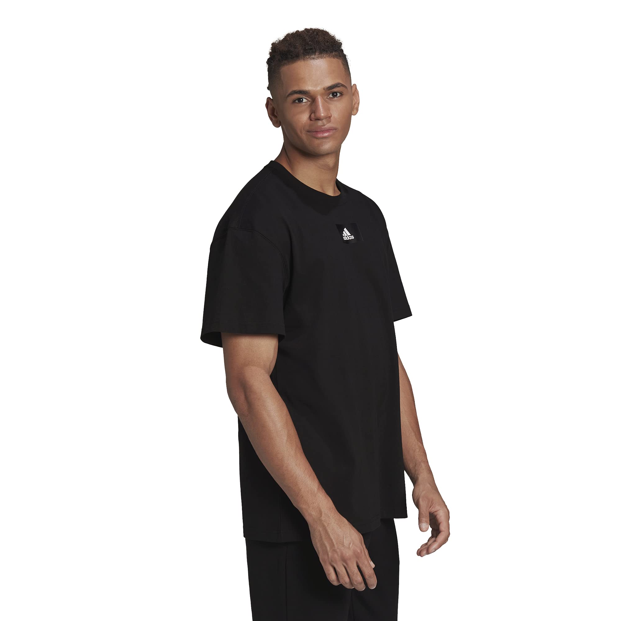 adidas Men's Essentials Feelvivid Tee, Non-Dyed, Small
