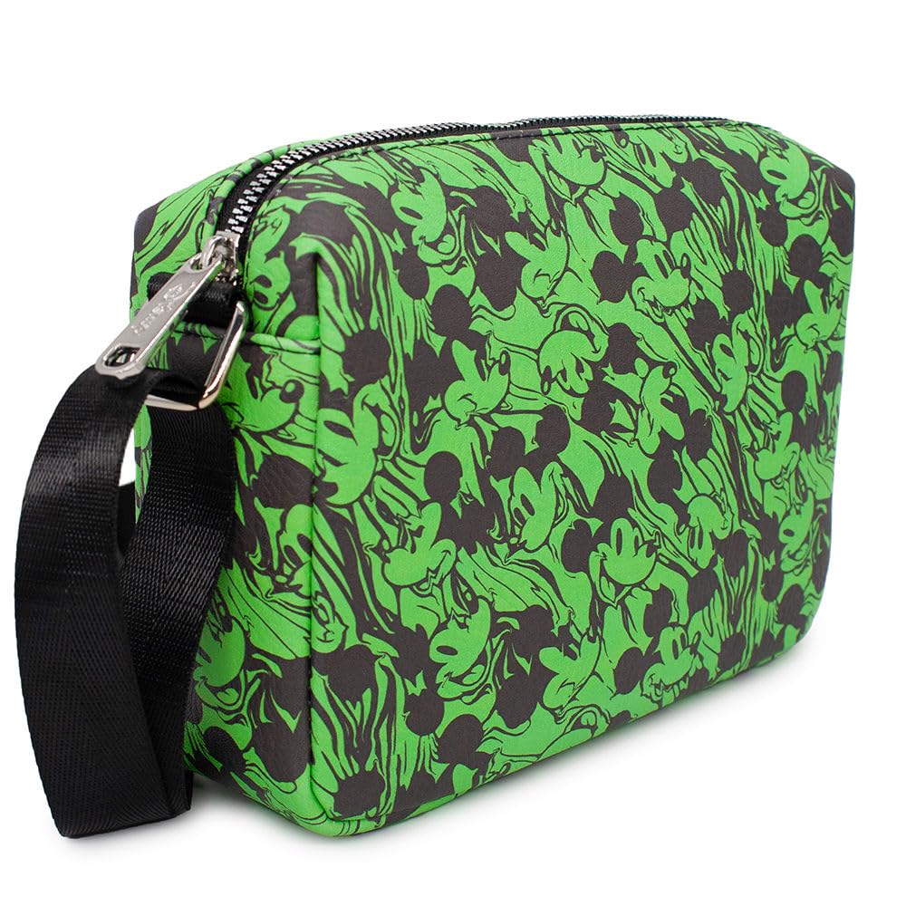 Disney Bag, Crossbody, Mickey Mouse Melting Expressions, Vegan Leather