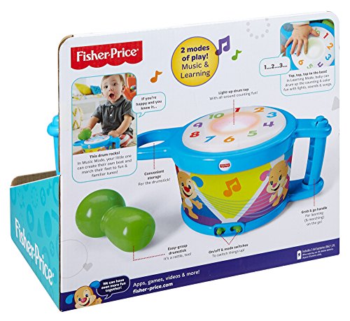 Fisher-Price Laugh & Learn Tap & Teach Drum