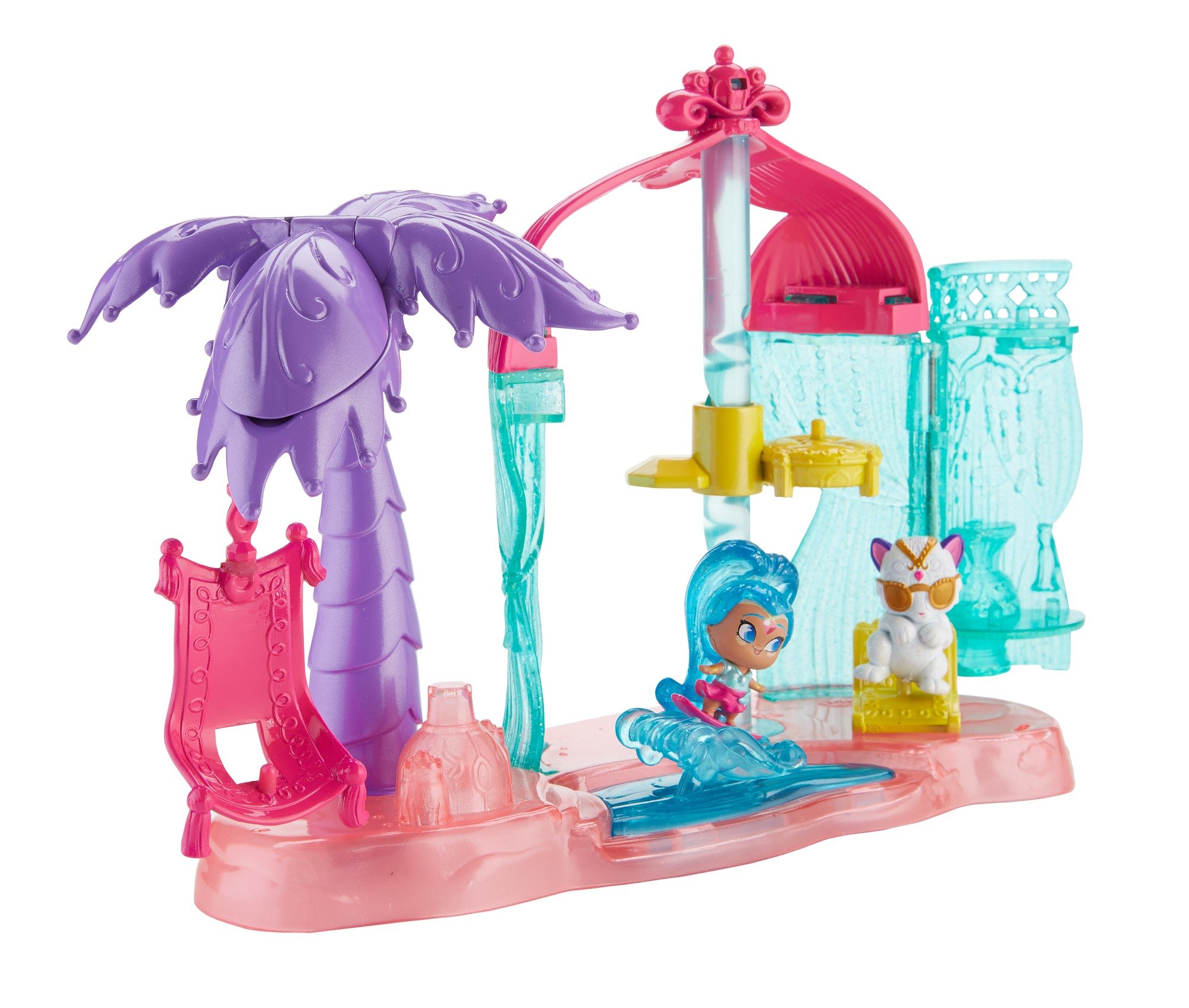 Fisher-Price Nickelodeon Shimmer & Shine, Teenie Genies, Genie Beach Playset