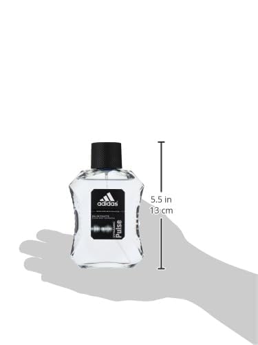 Dynamic Pulse Eau De Toilette Spray by Adidas, Developed with Athletes for Men, 3.4 Ounce