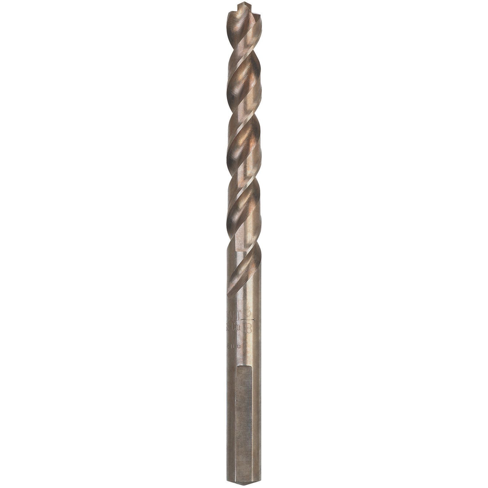 DEWALT DW1224 3/8-Inch Cobalt Alloy Split Point Twist Drill Bit