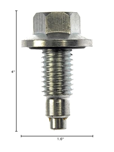 Dorman 090-936CD Oil Drain Plug Magnetic M12-1.75, Head Size 15Mm Compatible with Select Models