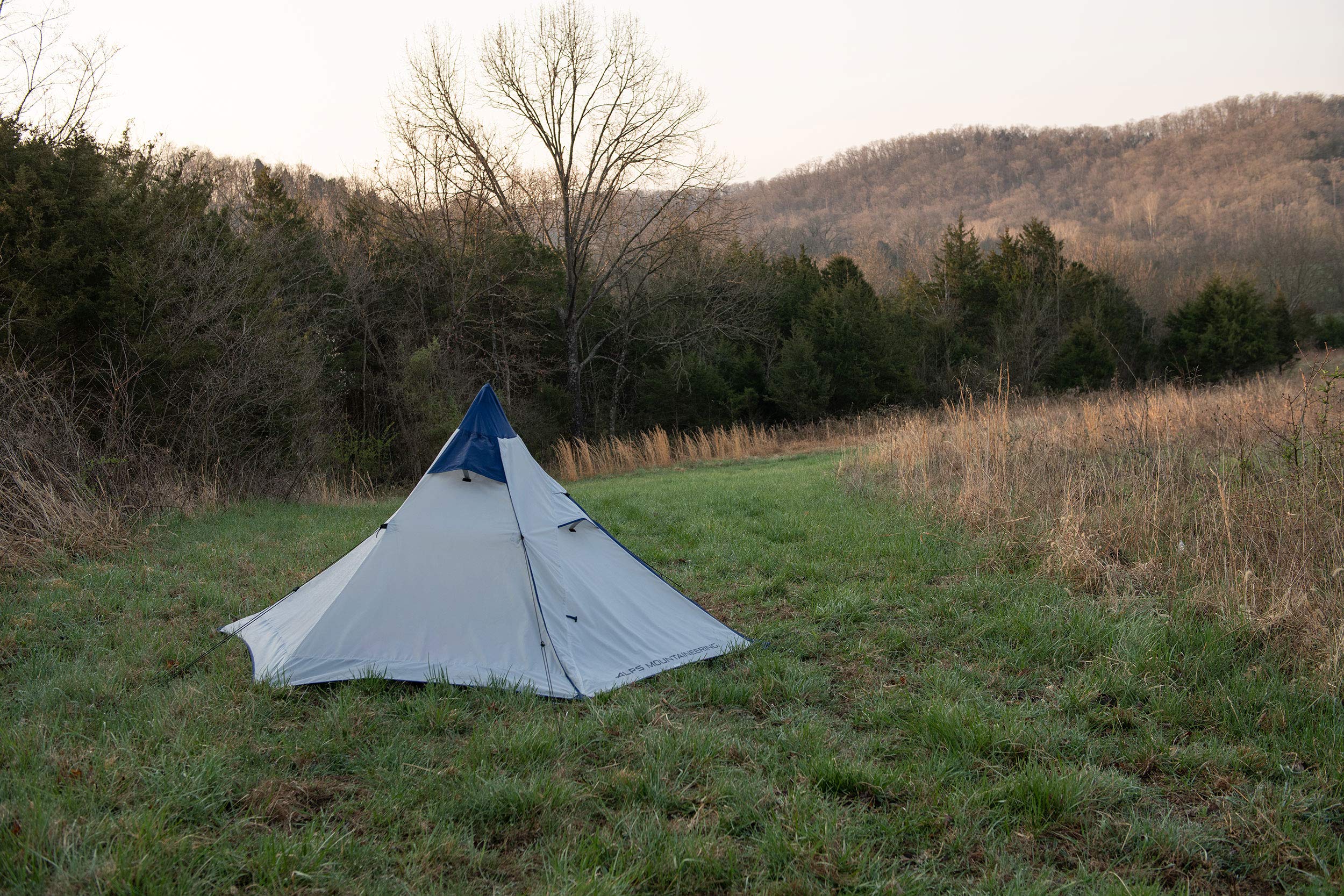 ALPS Mountaineering Trail Tipi 2-Person Tent - Gray/Navy