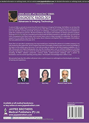 Diagnostic Radiology: Advances in Imaging Technology: Advances in Imaging Technology