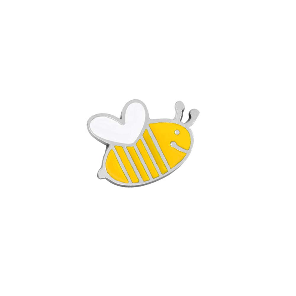 ALIWS Brooch,Button,Pin,Corsage,Boutonniere, Bee Cartoon Women Buckle Clothing Badge Accessories Sturdy and Cost-Effective Beautiful