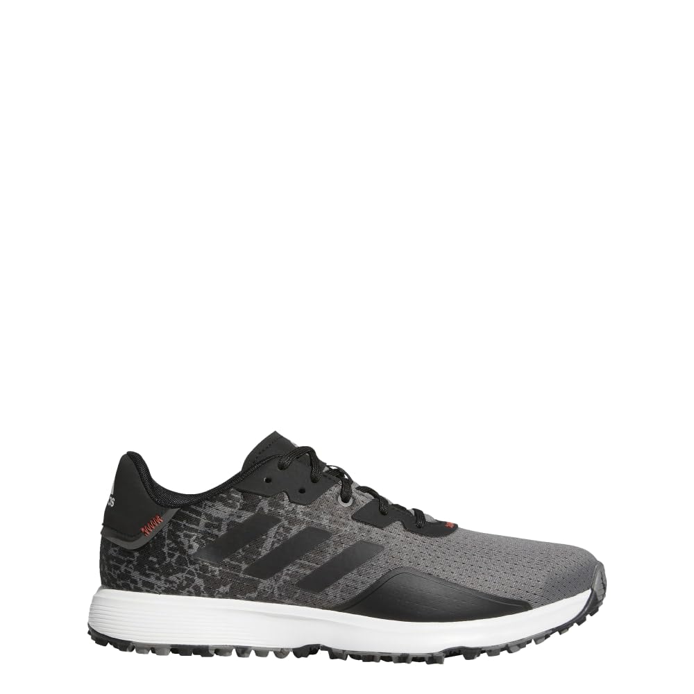 adidas Men's S2G Spikeless Golf Shoes, Grey Four/Core Black/Grey Six, 10
