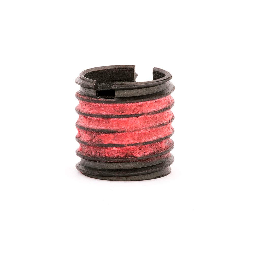 E-Z LOK - 319-8 E-Z Lok Externally Threaded Insert, C12L14 Carbon Steel, Meets AISI 12L14, 1/2"-13 Internal Threads, 5/8"-11 External Threads, 0.625" Length, Made in US (Pack of 5)
