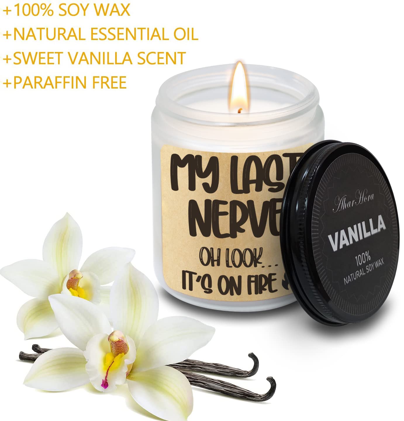 Citronella Candle Gift for Indoor Outdoor Patio Porch Deck Camping Backyard Dining Table Gathering Garden Lake Home Outside 7.2 OZ