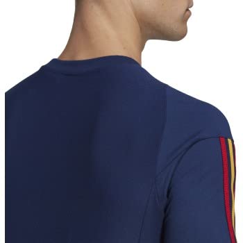 adidas ADDIDAS Spain 2022 Travel TEE (Team Navy Blue 2,Small)