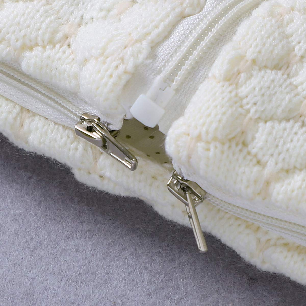Aisheny Baby Warm Thicken Sleeping Bag Infant Boy Girl Warm Snowsuit Footmuff Sack for 0-12M Beige