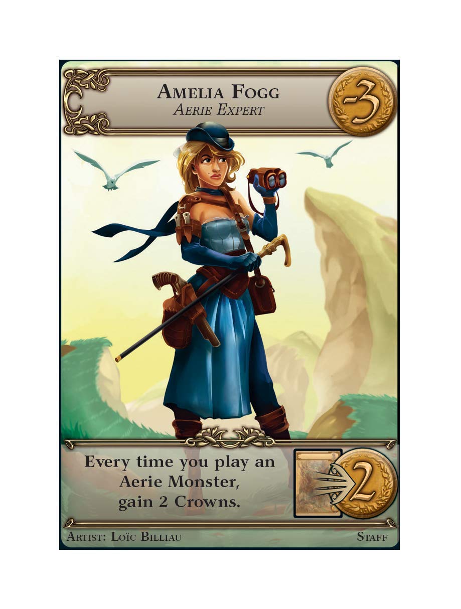 AMIGO Games Richard Garfield's Carnival of Monsters - Deck Building & Set Collecting Board Game - Explore Magical Lands & Capture Exotic Beasts 240 Cards | Ages 12+ | 2-5 Players