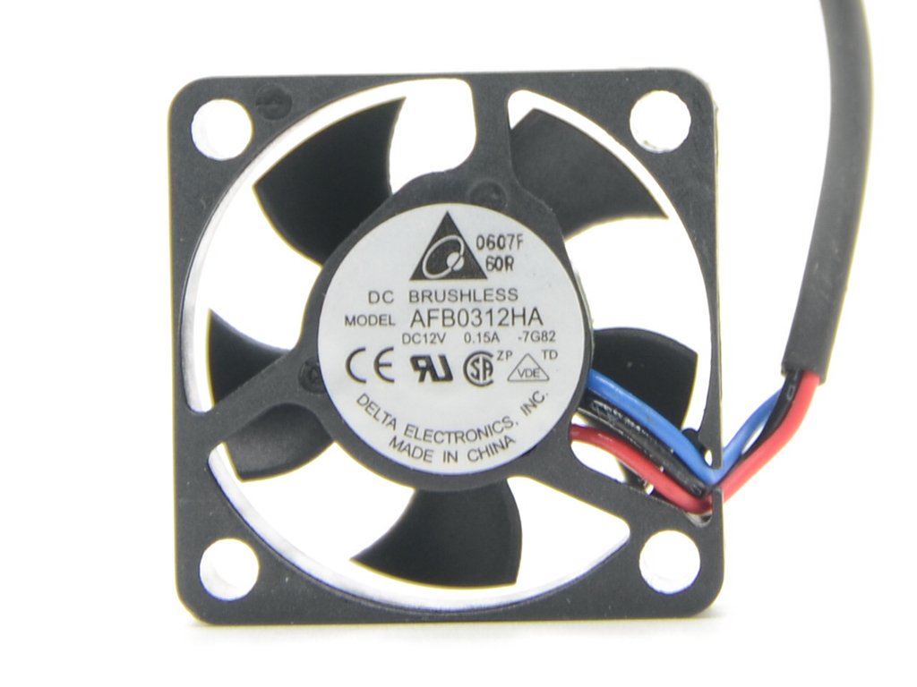 Delta AFB0312HA 3010 30mm 3cm DC 12V 0.15A 3Wire Silent Notebook CPU Cooler Cooling Fan