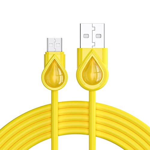 BGNTBUK Extension Cord 1m 3A Silicone Data Cable Mobile Phone Color Fast Charging Line Liquid Soft Plastic Flash Charging Cable Dc97-16782a