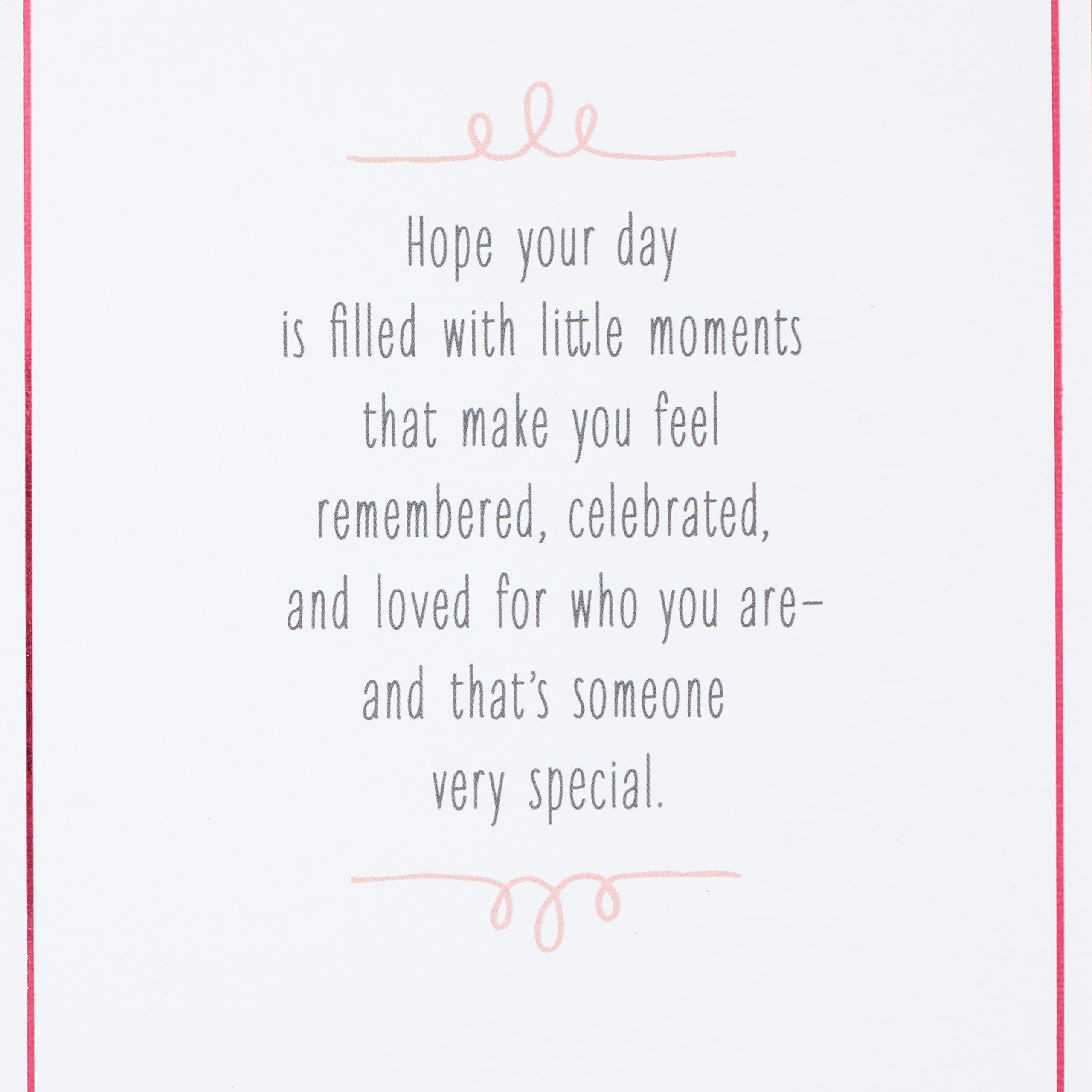 Hallmark Birthday Card (Confetti Balloons)