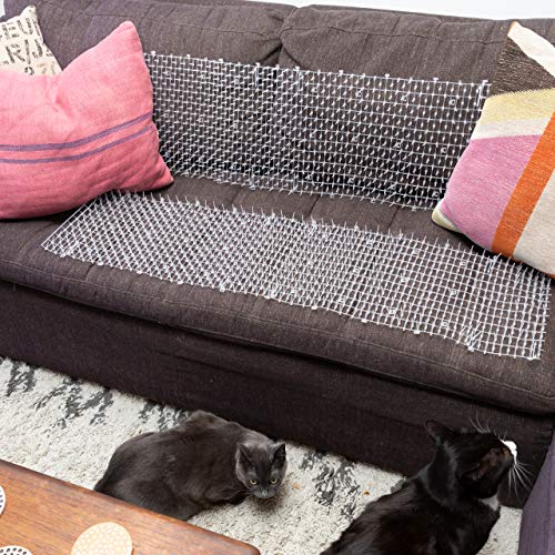 Ultragica Cat Scat Roll - Dog Scat Roll - Plastic Pet Training Mat - 6.5 feet - Keep Dogs Off Couch - Cat Spike Mat - Cat Deterrent- Cat Off Couch- Pet Off Couch- Pet Off Furniture