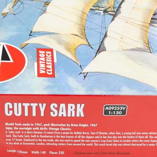 Airfix Cutty Sark Plastic Model Kit