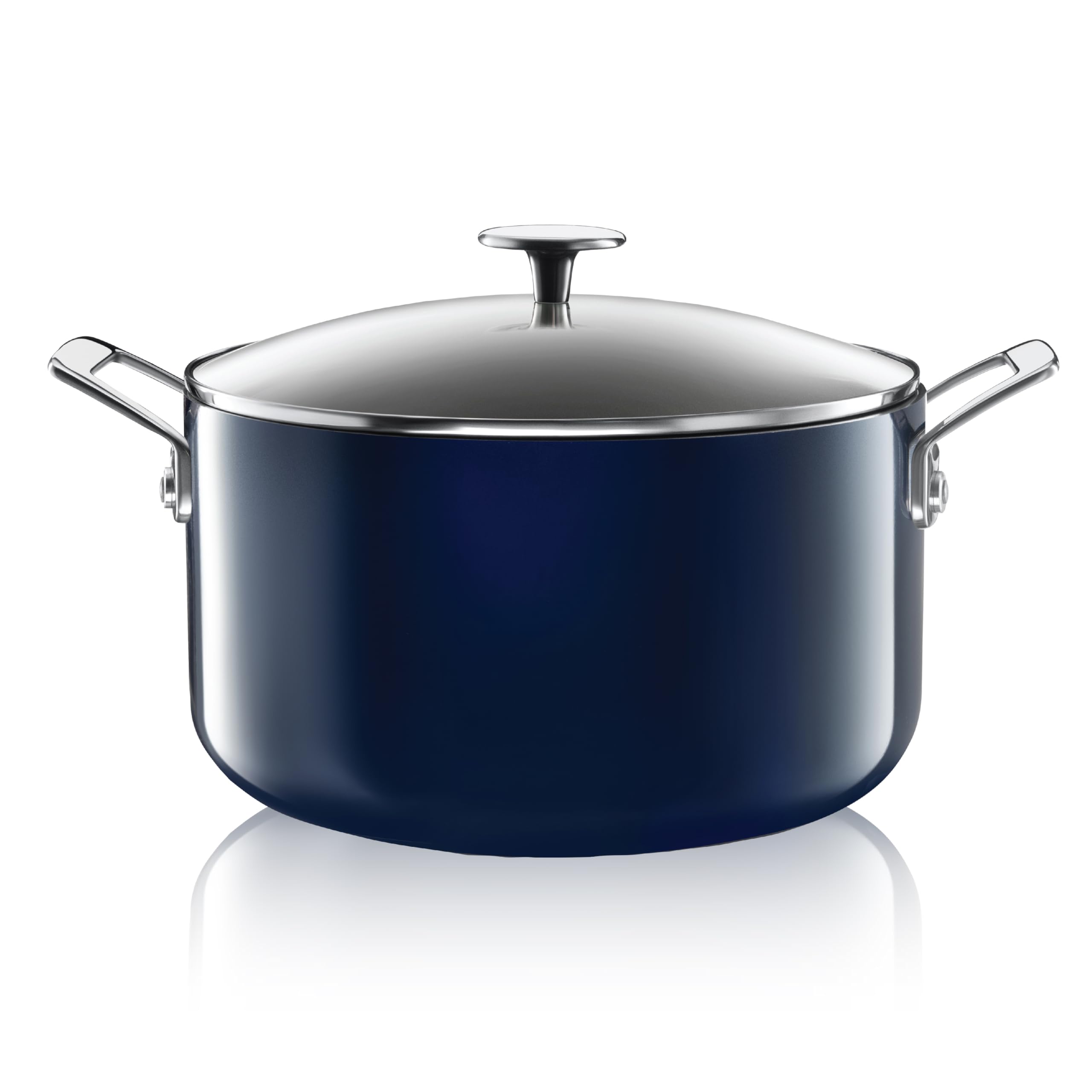 Granitestone 5 Qt Nonstick Enamel Stock Pot with Lid, 10 in 1 Cooking Pot, Soup Pot, Pasta Pot, Rice Pot, Oven and Dishwasher Safe, Non ToxicâŚ