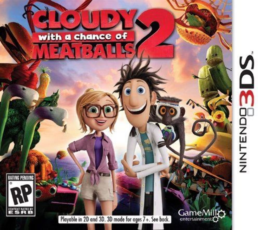 Cloudy Chance Meatballs 2 3DS - Nintendo 3DS