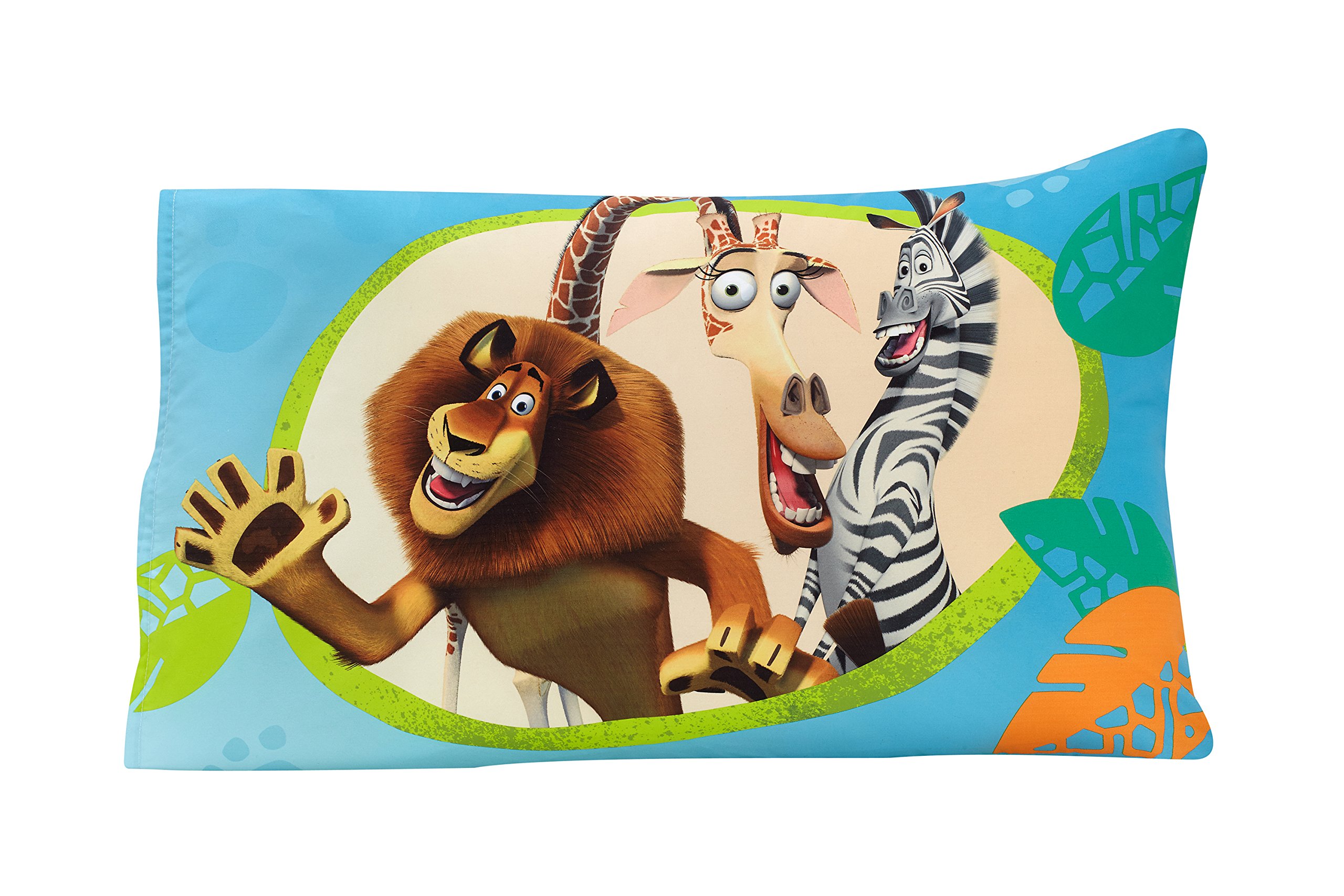 Disney DreamWorks Animation Madagascar Behold My Mane 4 Piece Toddler Bedding Set, Toddler, 1 Count (Pack of 1)
