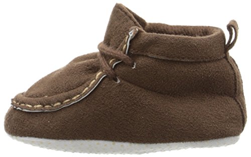 Luvable Friends Unisex Baby Crib Shoes, Brown Wallabee, 0-6 Months